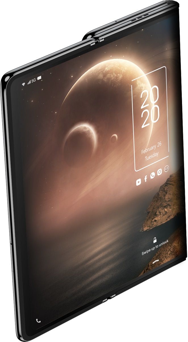 TCL shows off two concept phones with rollable and tri-foldable displays