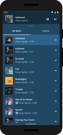 Google rolls out a redesigned player page for YouTube Music on Android