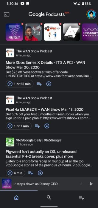 Google Podcasts gets a major redesign and adds auto-downloads and ...
