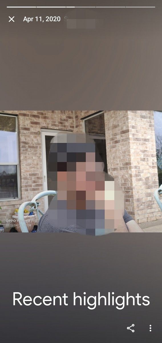 Google Photos tests showing "Recent Highlights" alongside Memories