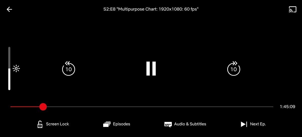 Netflix for Android adds a screen lock button to prevent unwanted touches