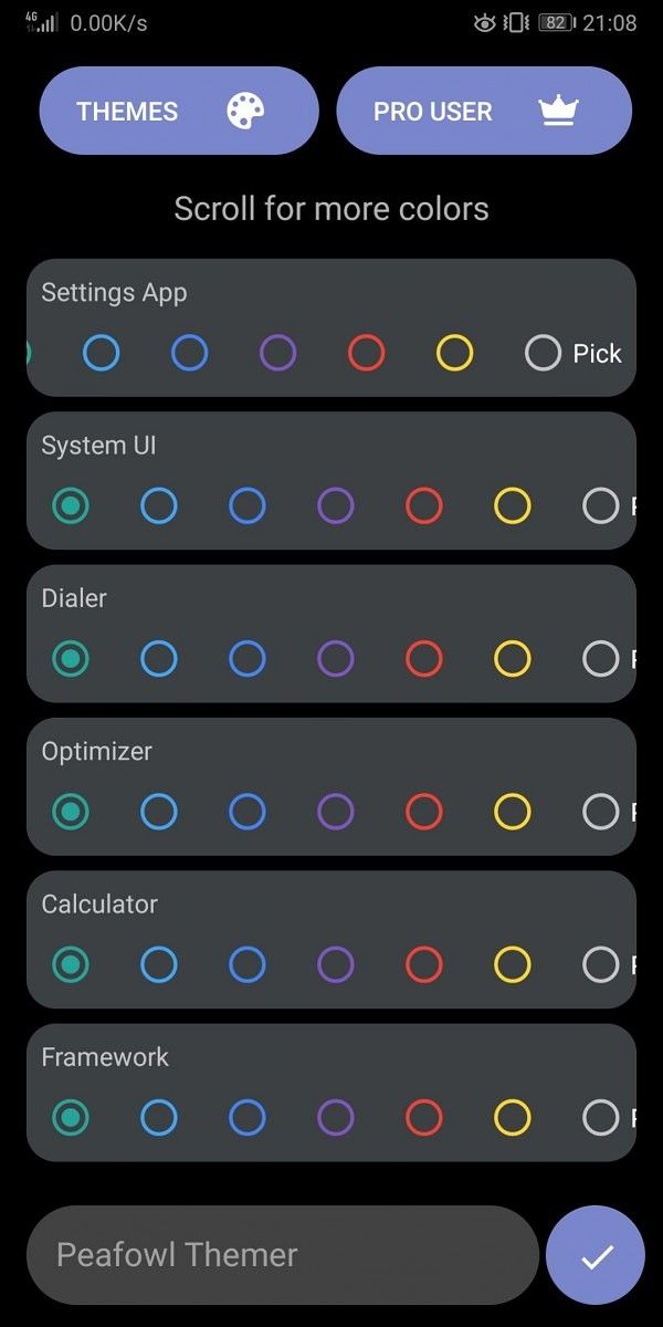 Peafowl Theme Maker creates truly custom themes for Huawei phones