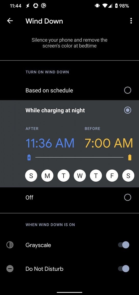 Digital Wellbeing 1.0.3 tests revamped Wind Down feature