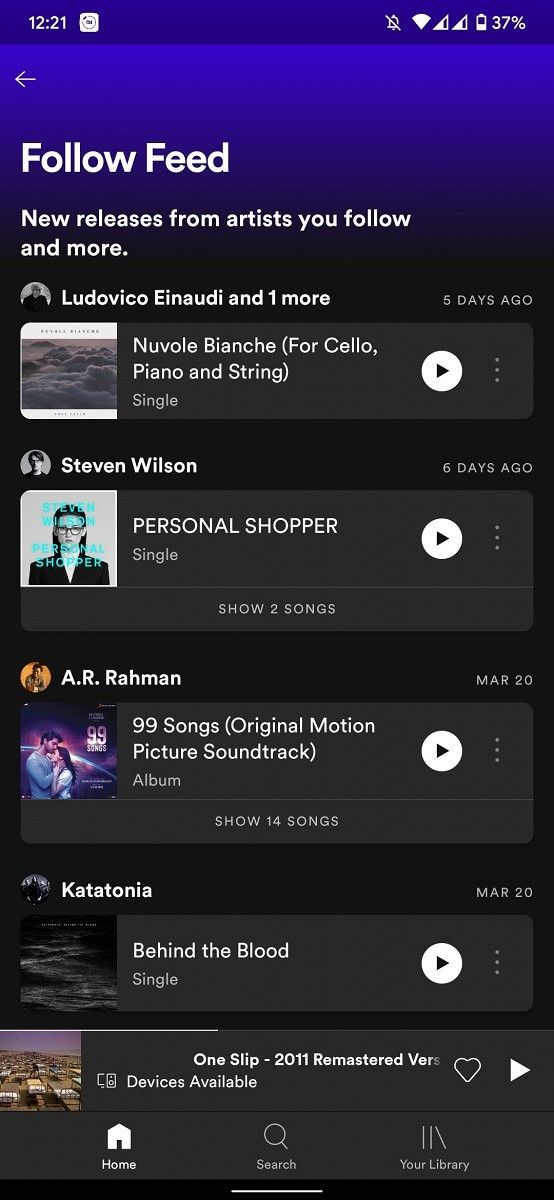 Spotify starts rolling out "Follow Feed" to help you discover new music ...