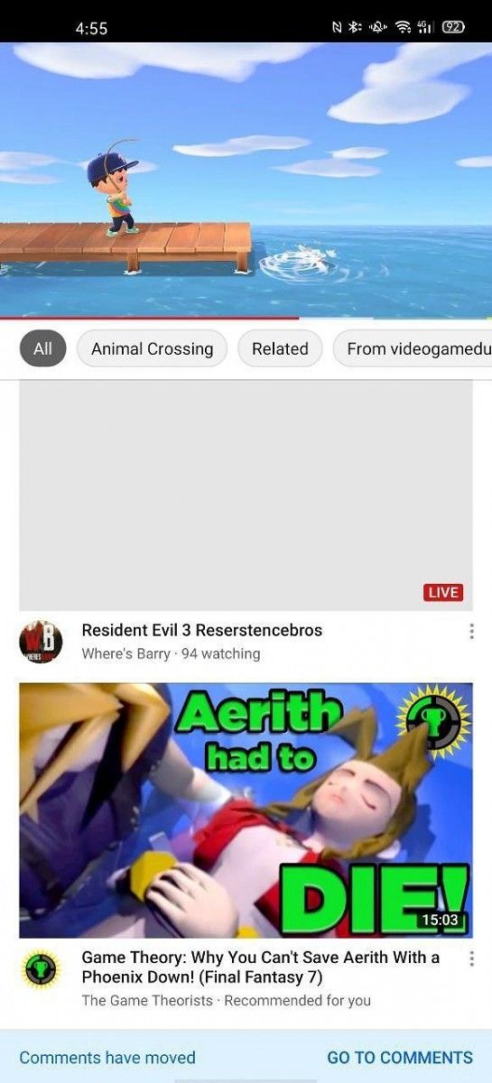 YouTube for Android tests new comments section layout