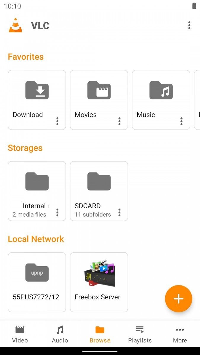 VLC 3.3.0 beta for Android adds a new UI with a bottom navigation bar
