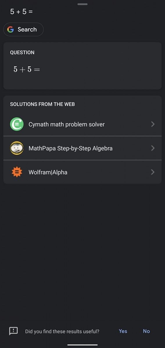 Google Lens tests a new Education mode for solving math problems and a ...