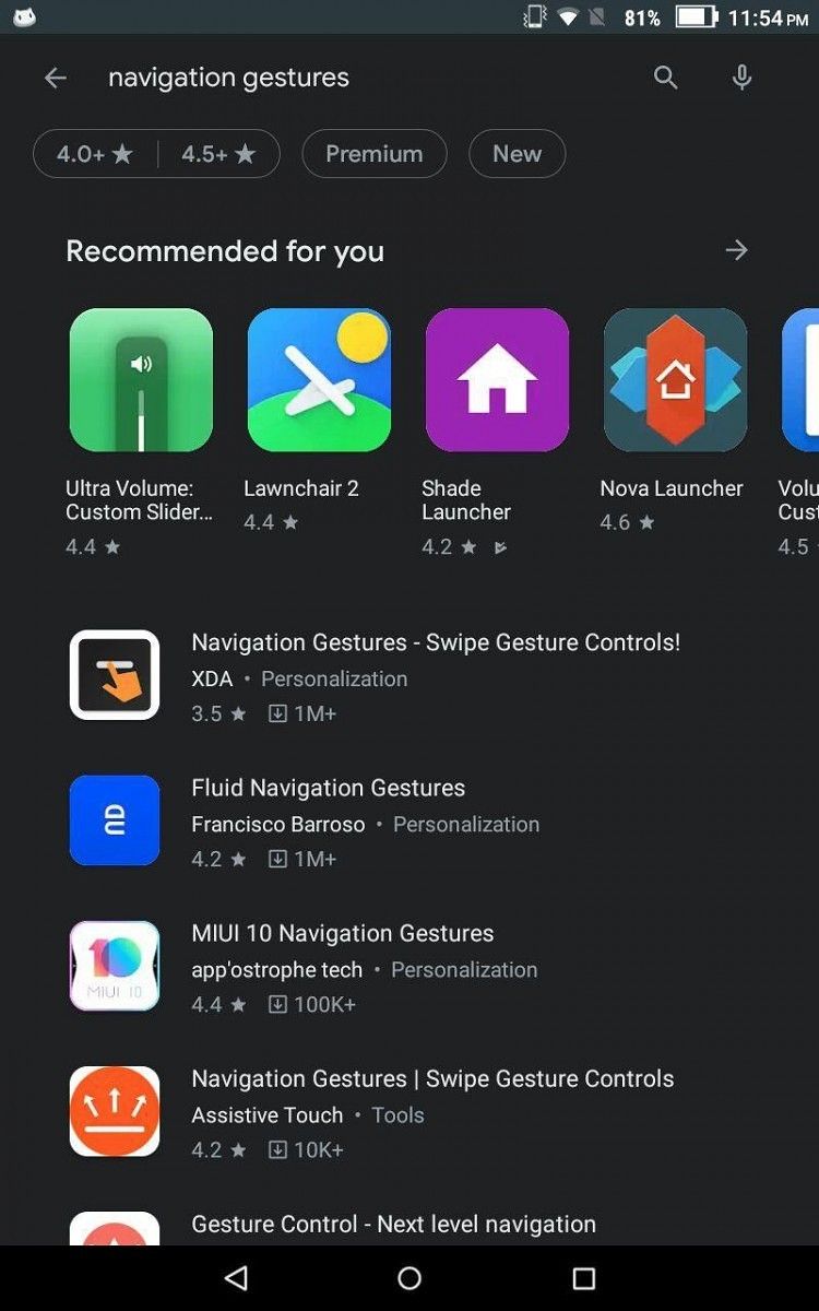 Google Play Store tests search filters for ratings, "Editor's Choice ...