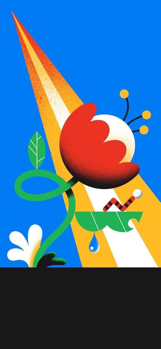 Download the Google Pixel 4a wallpapers in Full HD [2340 x 1080]