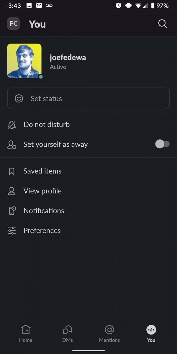 Slack is testing a cleaner UI with swipe gesture navigation for Android