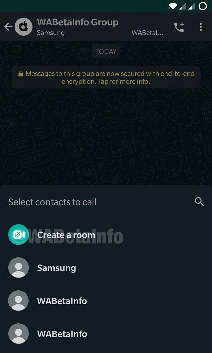 WhatsApp is getting shortcuts to Messenger Rooms for video calls
