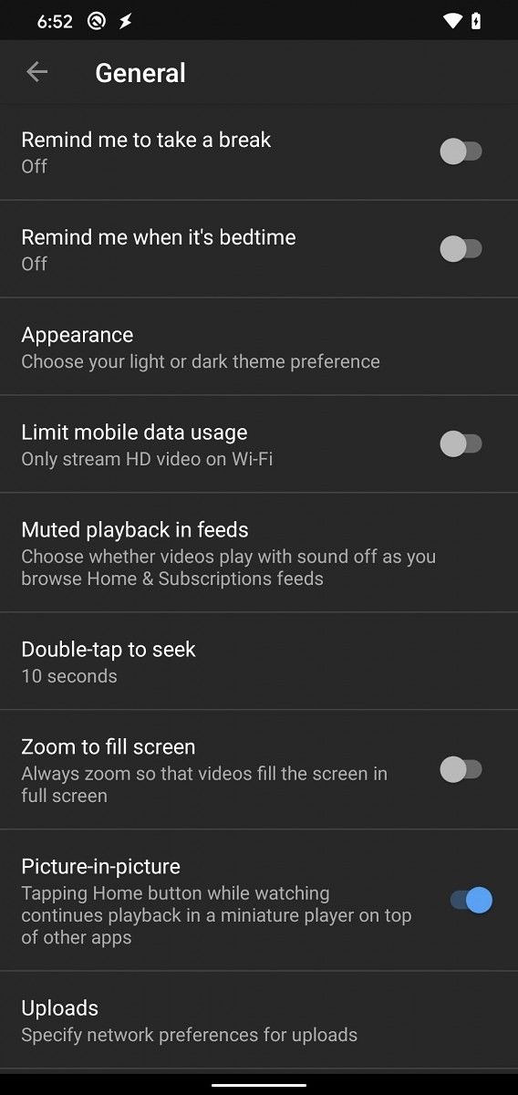 YouTube adds bedtime reminders to help you stop watching videos at night