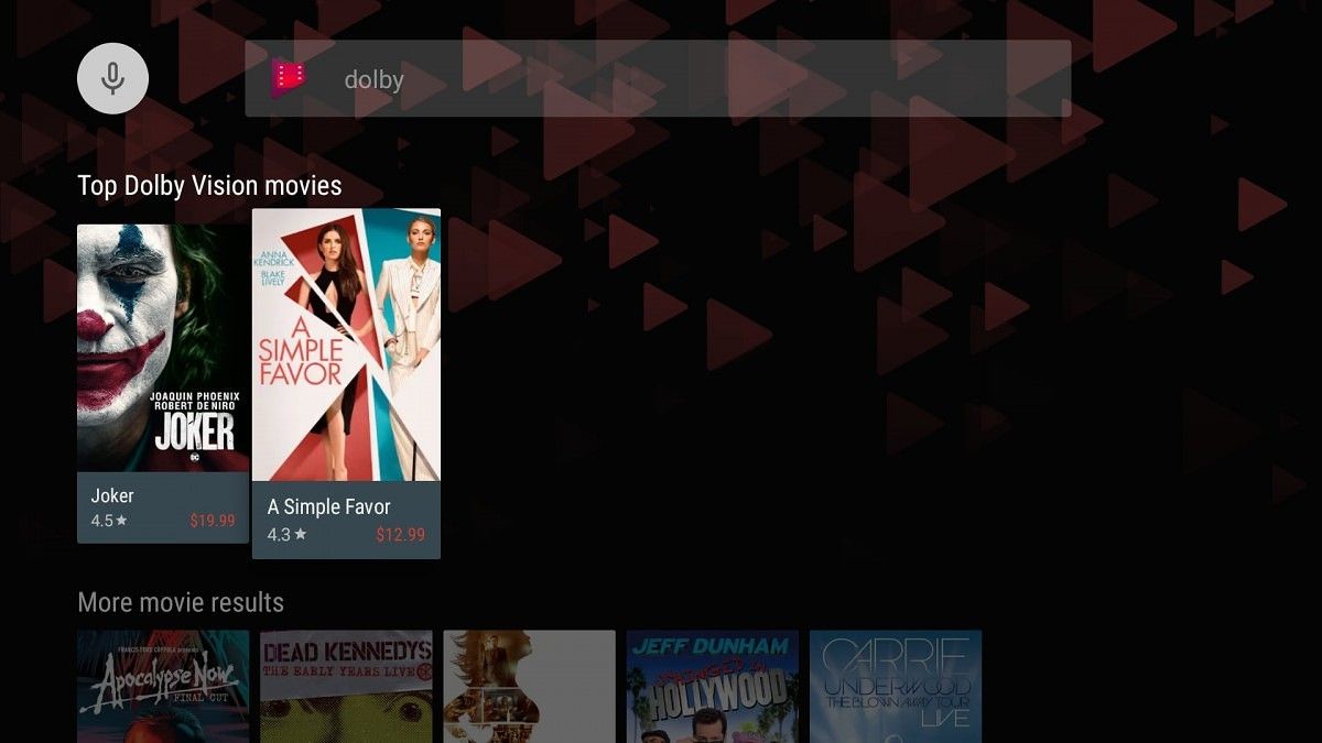 Google Play Movies adds its first Dolby Vision HDR titles