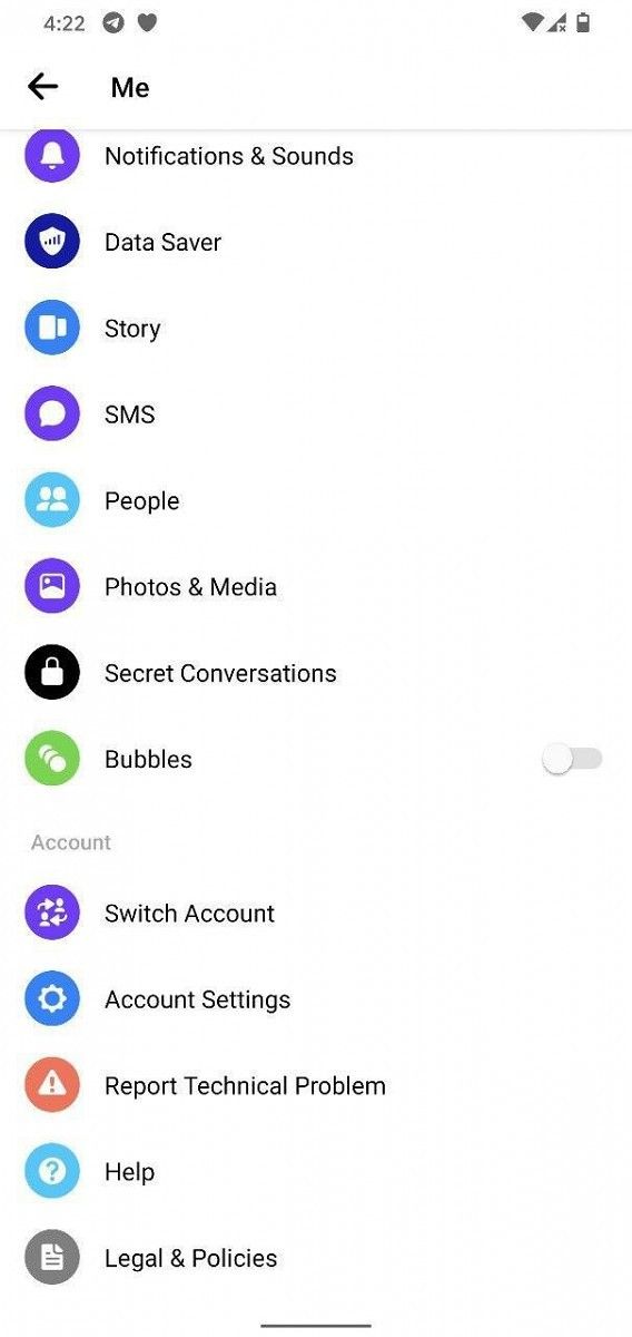 Facebook Messenger chat heads switch to Android 11's Bubbles API