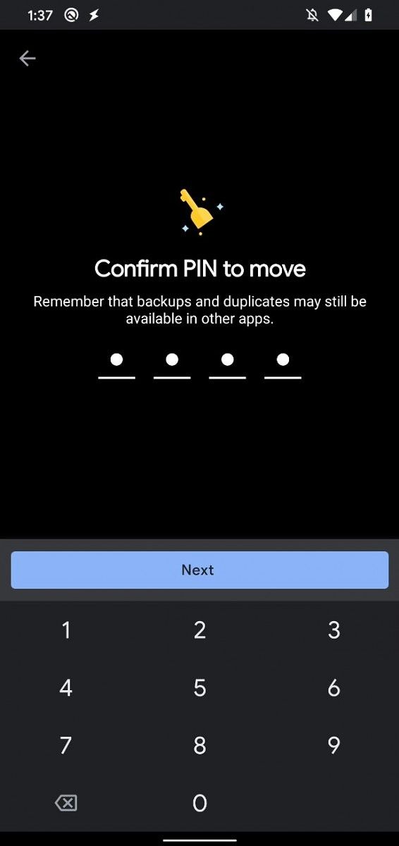 Files by Google tests a "Safe Folder" that protects files with a 4 ...