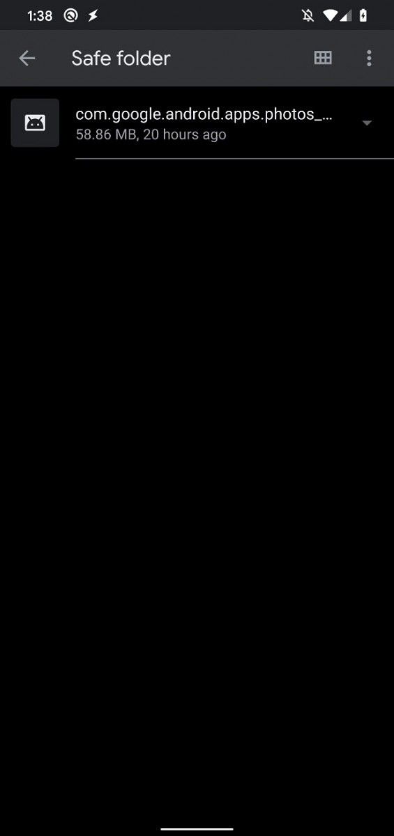 Files by Google tests a "Safe Folder" that protects files with a 4 ...