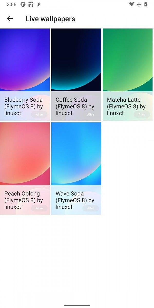 Download Meizu's Flyme OS 8 colorful bubble live wallpapers!