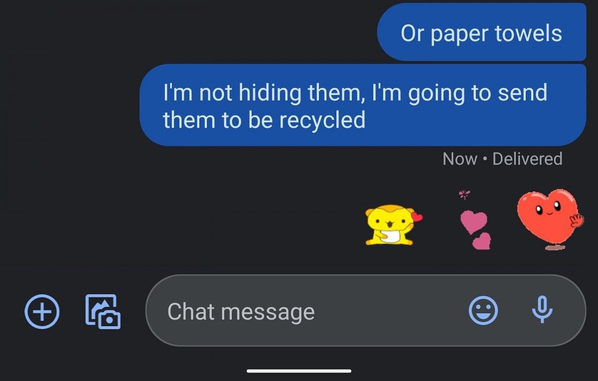 Google is testing sticker suggestions in Messages and Gboard