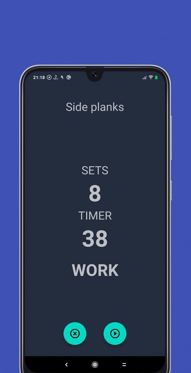 Workout Timer is a free Android app that helps you stay fit with ...
