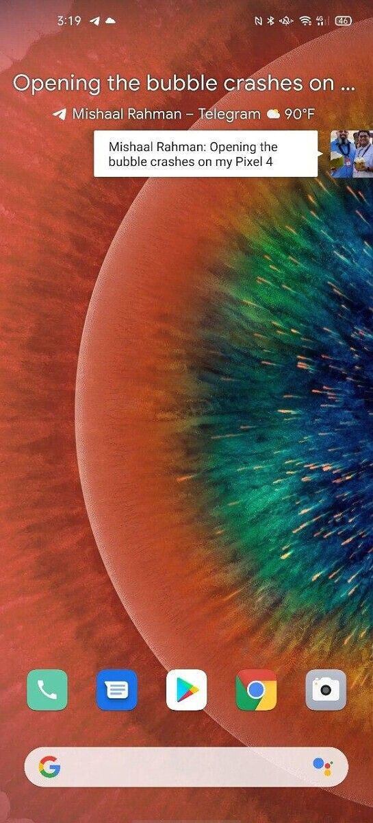 Telegram tests floating chat head bubbles for messages