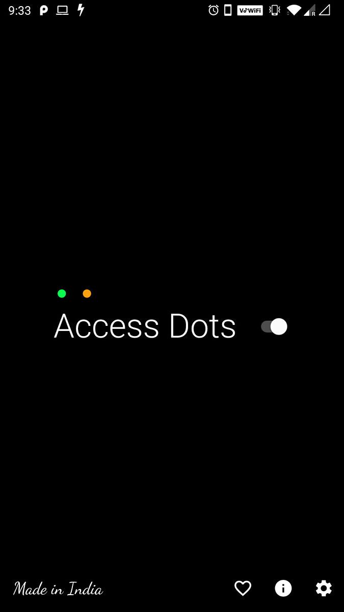 Access Dots brings iOS 14's camera and mic access indicators to Android