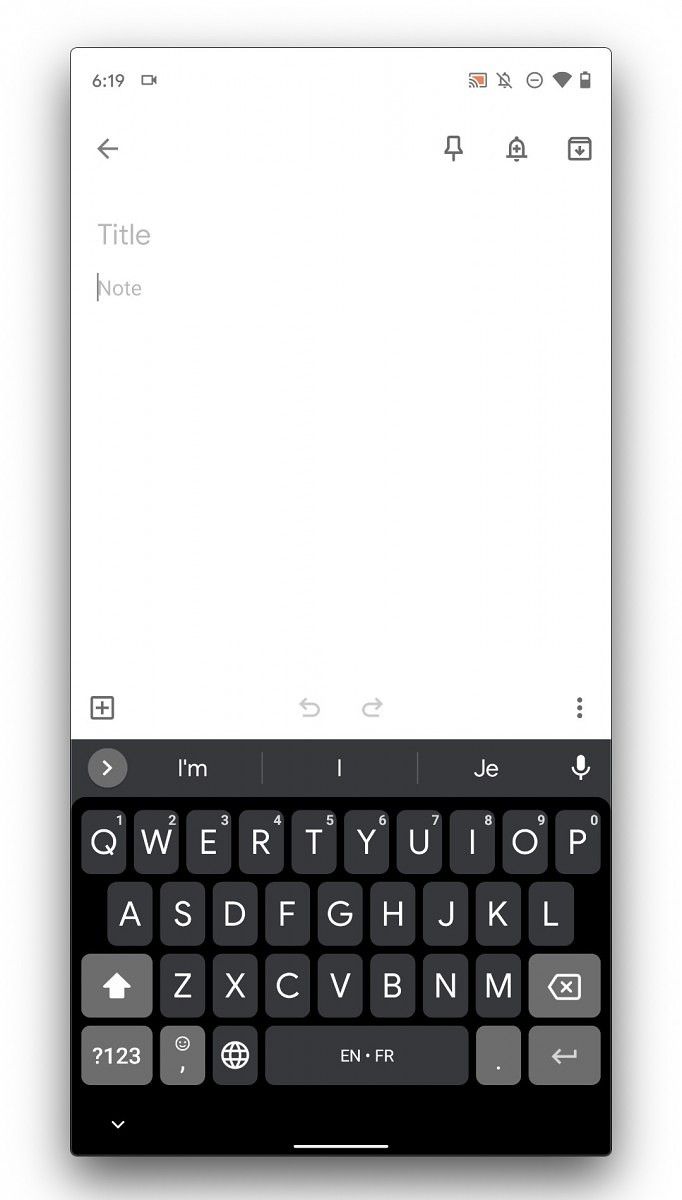 Gboard prepares a Google Lens shortcut, auto dark theme, more