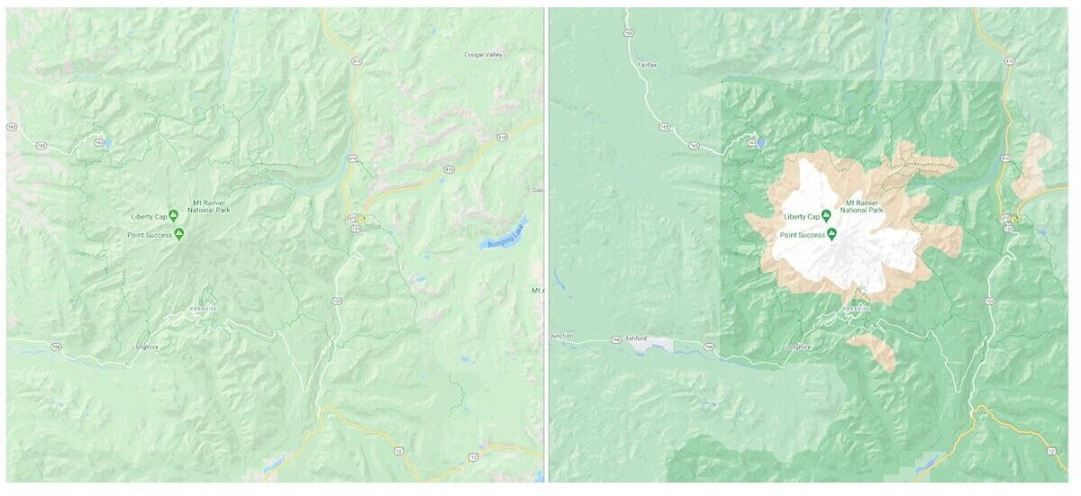 Google Maps to show more colors and details for landscapes and streets