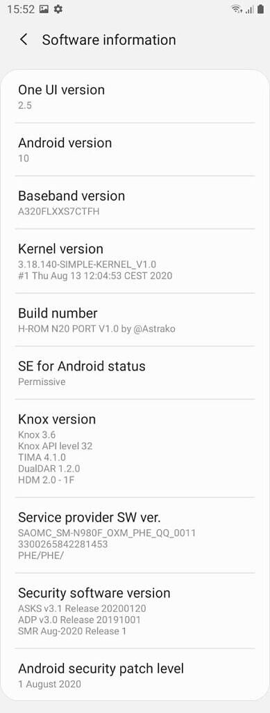 One UI 2.5 ported to multiple Samsung Galaxy phones with the Exynos 7870