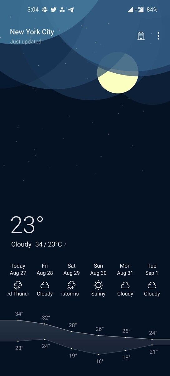 Redesigned OnePlus Weather app begins rolling out on Play Store beta ...