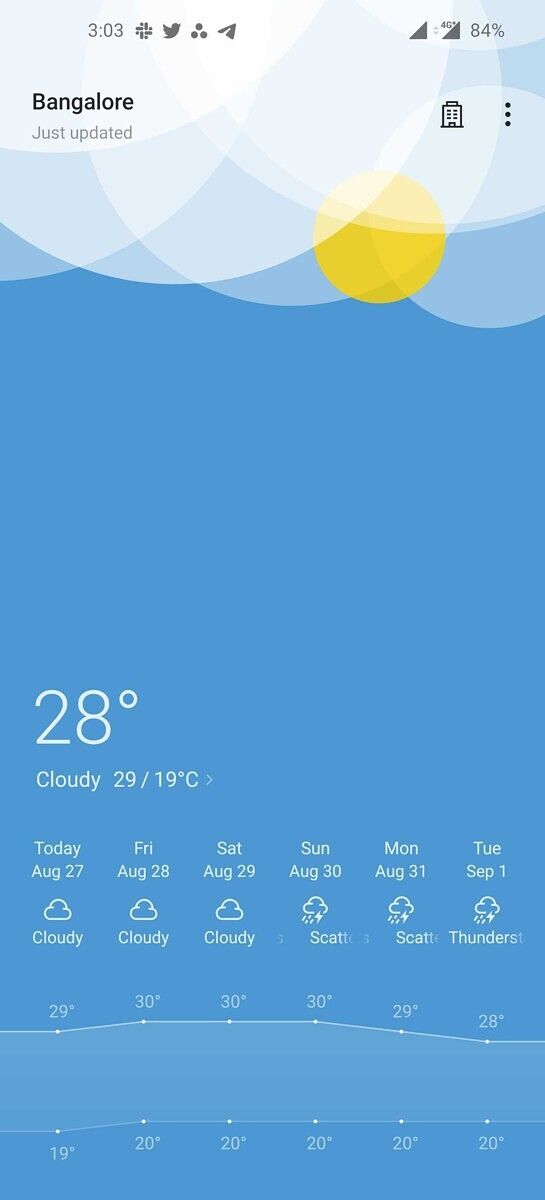 Redesigned OnePlus Weather app begins rolling out on Play Store beta ...