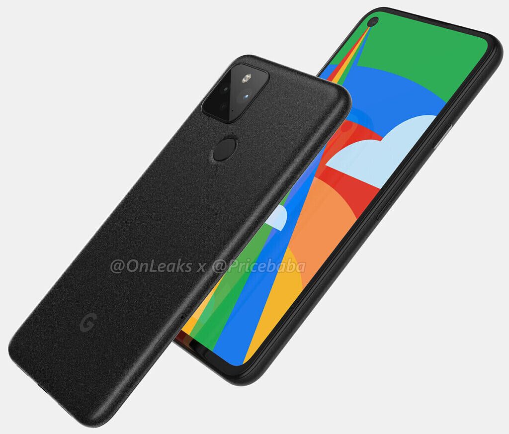 Google Pixel 5 leaked renders show off punch hole display, dual camera ...