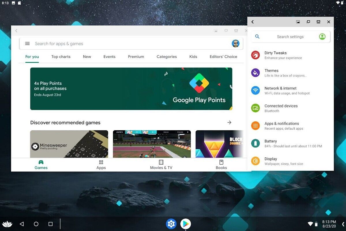 The Android Generic project aims to bring custom ROMs to your PC