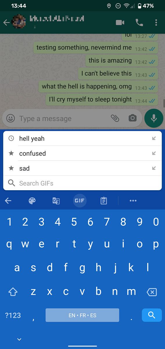 Gboard adds 3 new suggestions: Smart replies, GIF search, and stickers