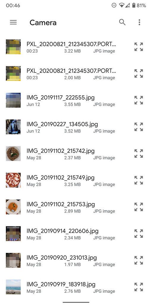 Google Camera 7.5 changes the file naming scheme and stops saving ...