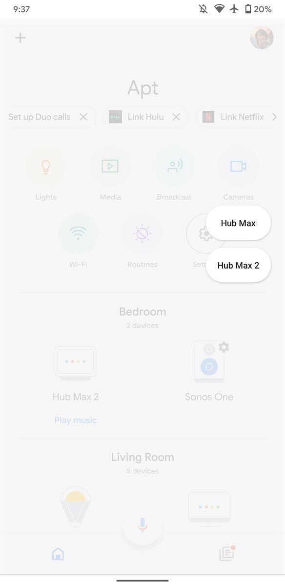 Google Home app adds dark theme, expanded Android 11 controls, more