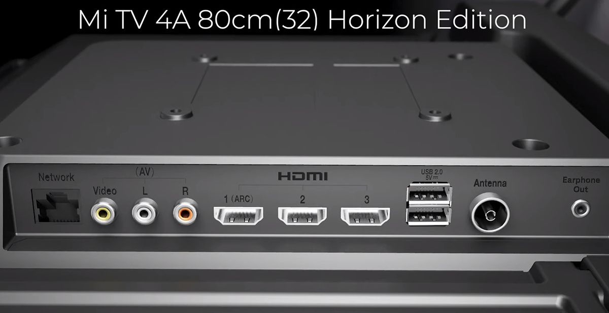 Xiaomi Mi TV 4A Horizon Edition with slim bezels, Mi Quick Wake ...