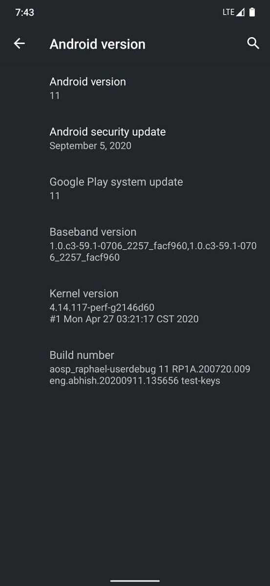 The first Android 11 custom ROM is already here