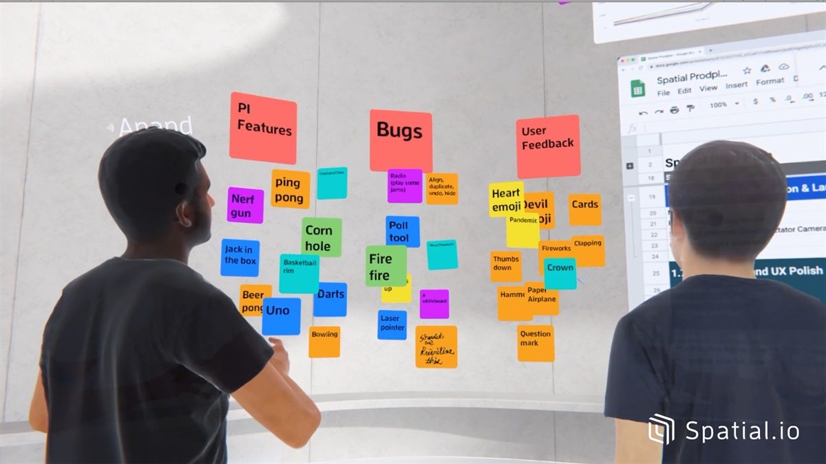 Spatial launches its VR meetings app on Facebook's Oculus Quest store