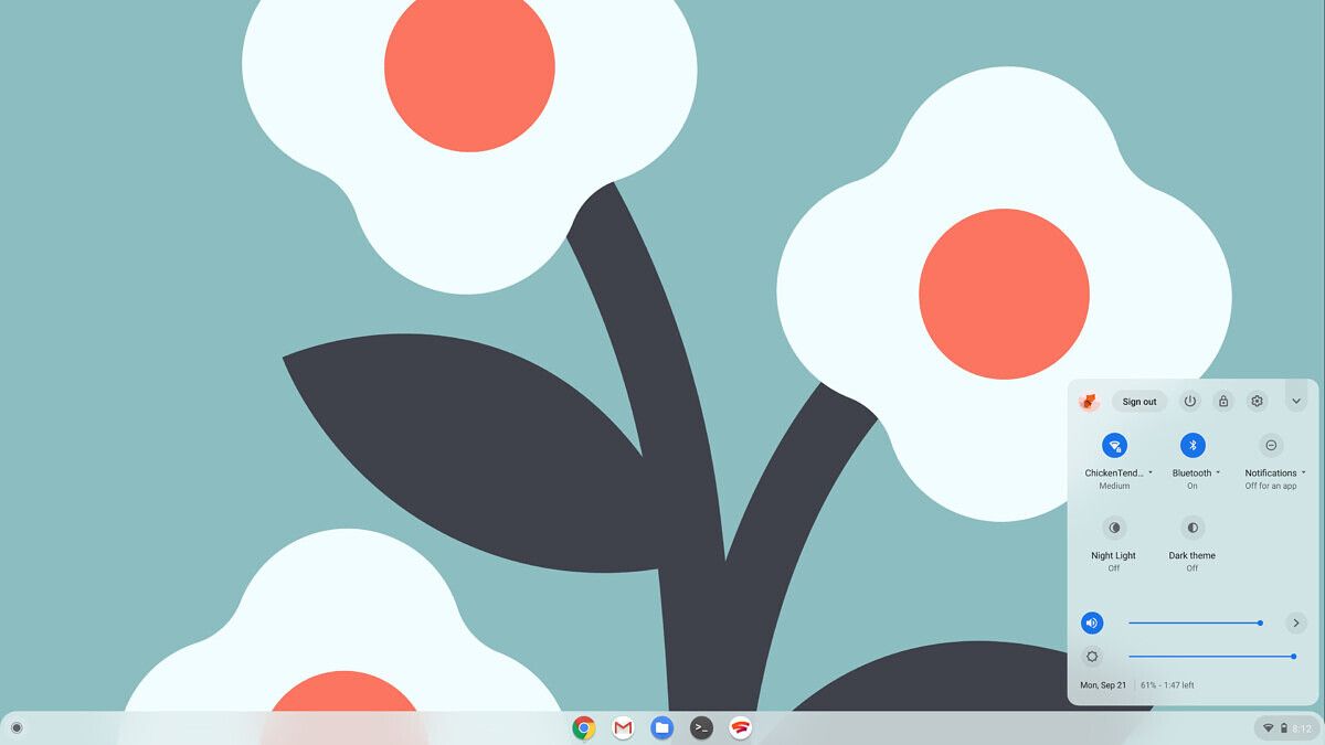 Google is adding a light/dark theme toggle for Chromebooks