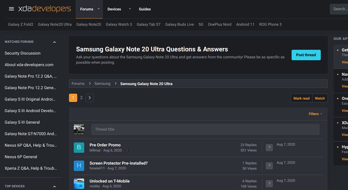 Big Changes To XDA Forums are Here