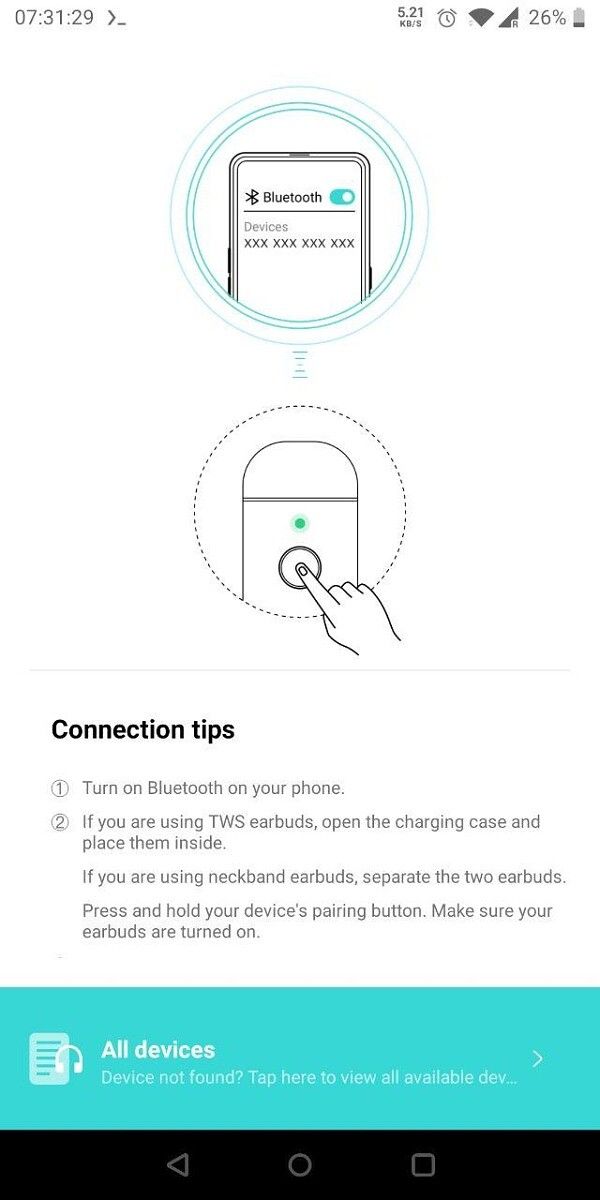 HeyMelody app by OnePlus provides OTA updates for OnePlus and OPPO earbuds