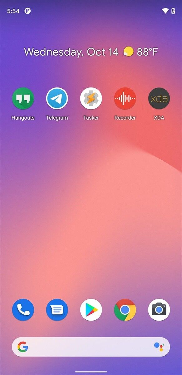Download: Pixel Launcher from the Google Pixel 5 adds grid size options