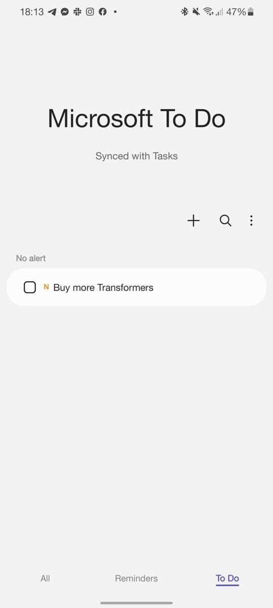Samsung Reminder app update makes it easy to sync with Microsoft To Do