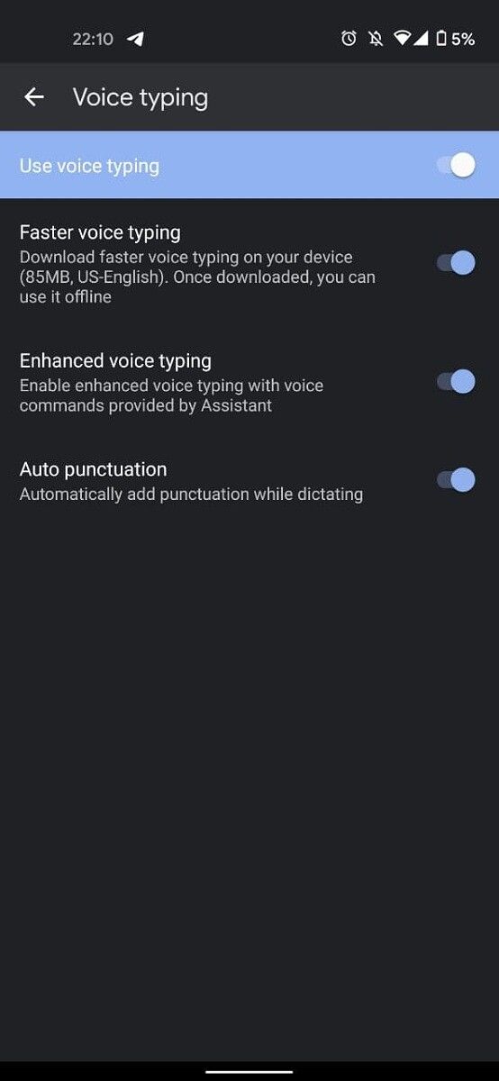 New Google Assistant's keyboard dictation is starting to roll out for some
