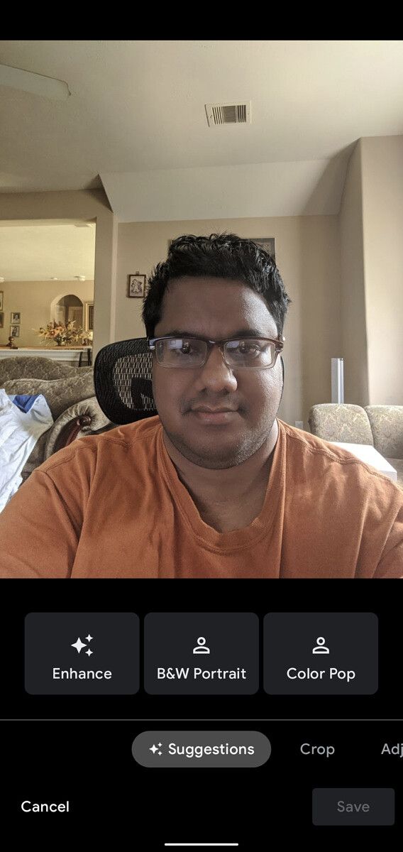 Google Photos requires Google One to use Color Pop without depth info