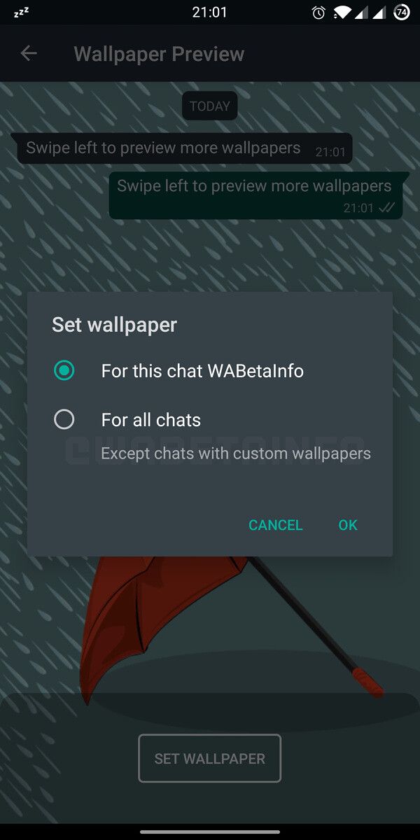 WhatsApp tests new wallpaper features, video muting, and a read later ...