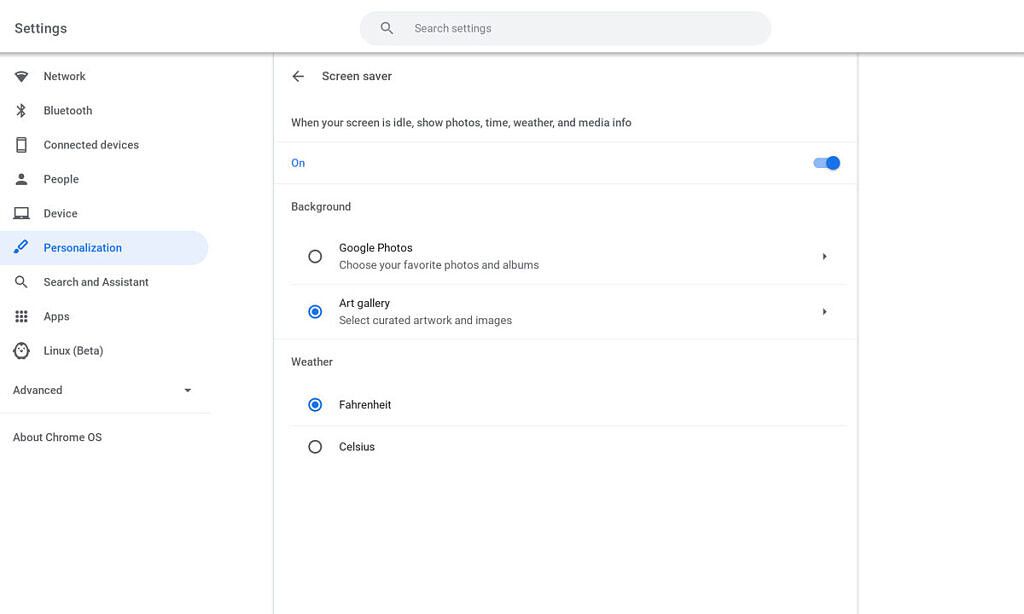 Google enables Ambient Mode by default in Chrome OS