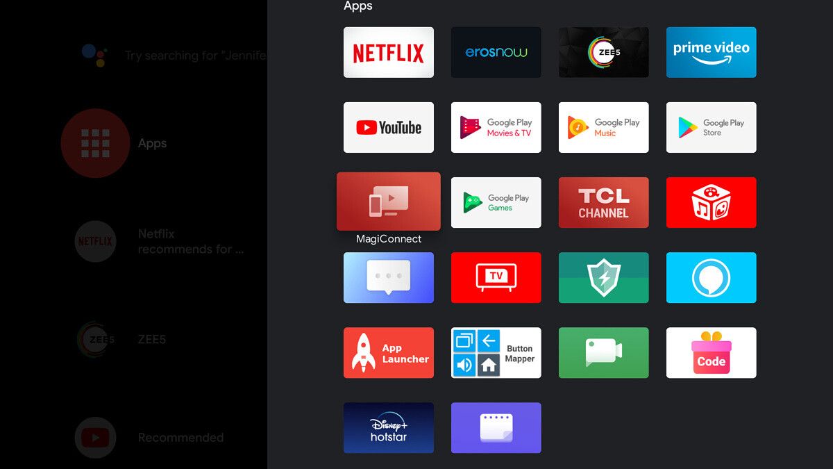 This app lets you open all installed apps on Android TV without ...