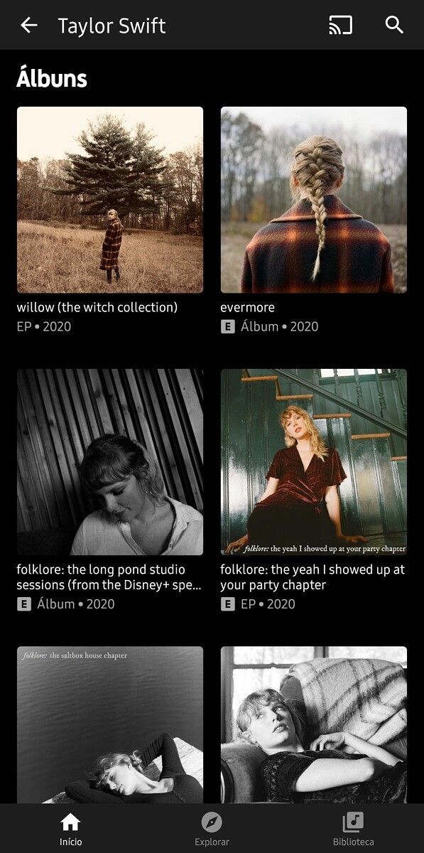 YouTube Music is rolling out a grid layout for singles and albums from ...
