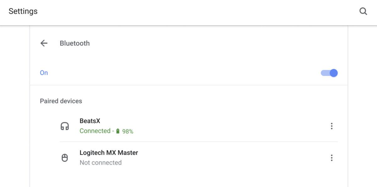 Chrome OS 87 adds tab search, Bluetooth battery levels, and more